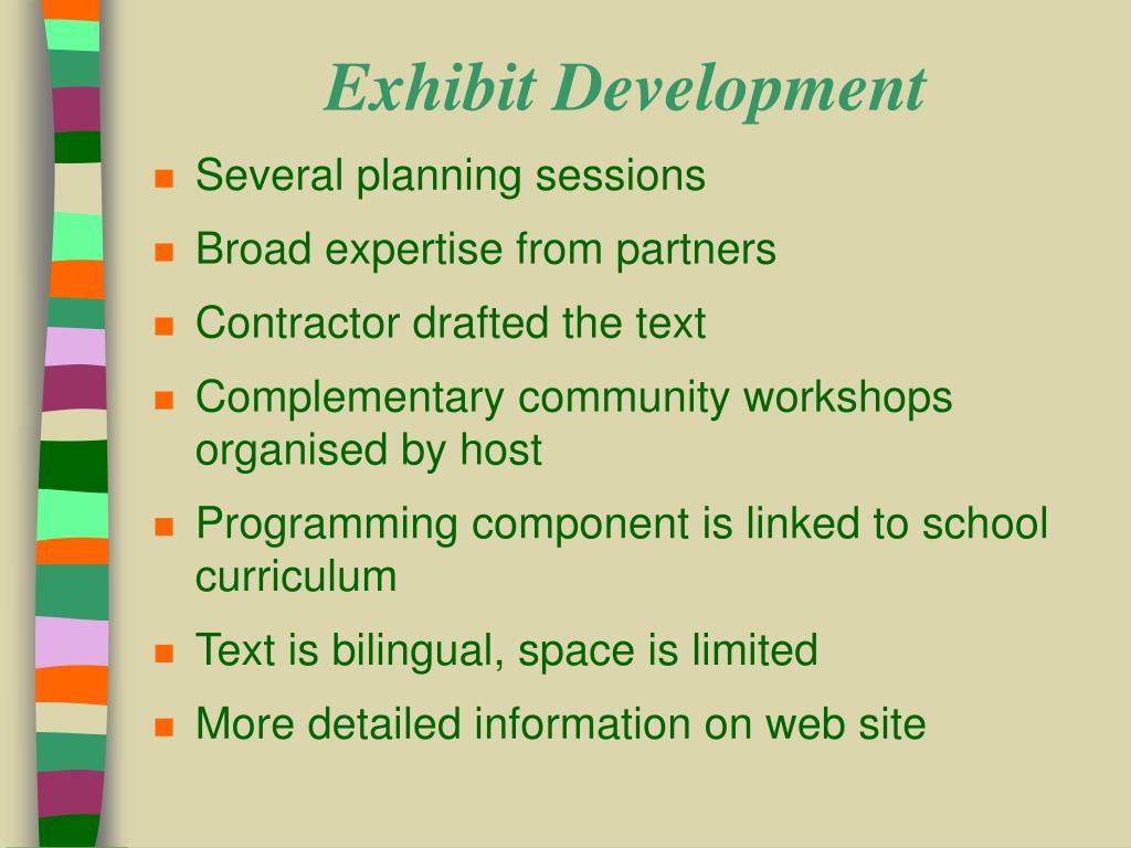 PPT - The Green Legacy travelling exhibit in Canada PowerPoint ...