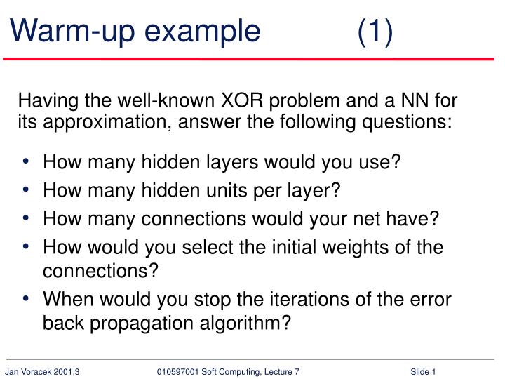 PPT - Warm-up example (1) PowerPoint Presentation, free download - ID ...