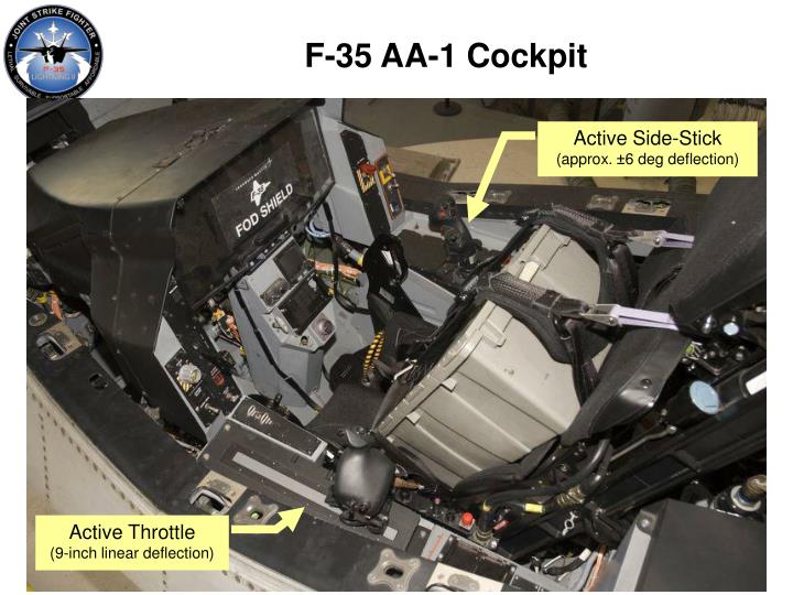 PPT - ACTIVE STICK & THROTTLE FOR F-35 Joseph Krumenacker NAVAIR Flight ...