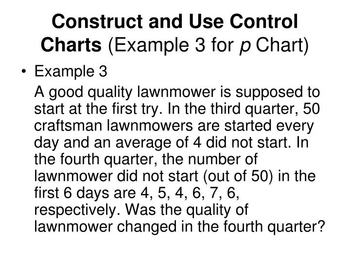 PPT - Topic 4. Statistical Process Control (Control Charts) and ...