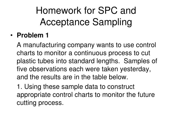 PPT - Topic 4. Statistical Process Control (Control Charts) and ...