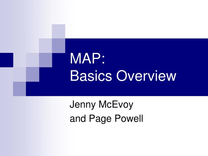 PPT - MAP: Basics Overview PowerPoint Presentation, free download - ID ...