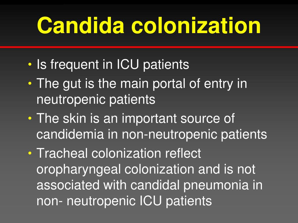 PPT - Gestione pratica delle infezioni fungine in terapia intensiva ...