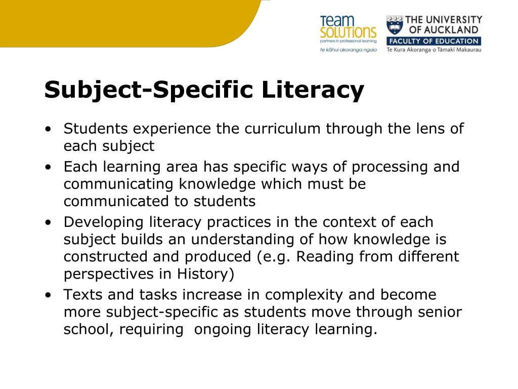 PPT - Literacy Leaders Supporting Middle Leaders in Subject-Specific ...