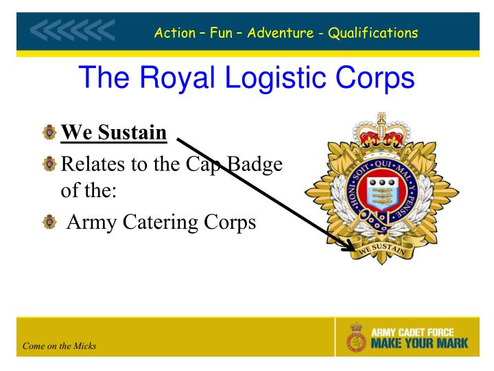 PPT - Regimental History Royal Logistic Corps PowerPoint Presentation ...