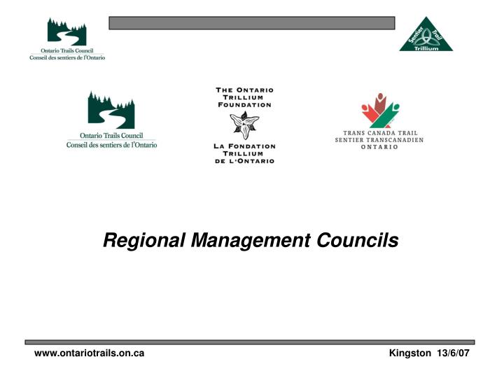 PPT - Regional Management Councils PowerPoint Presentation, free ...