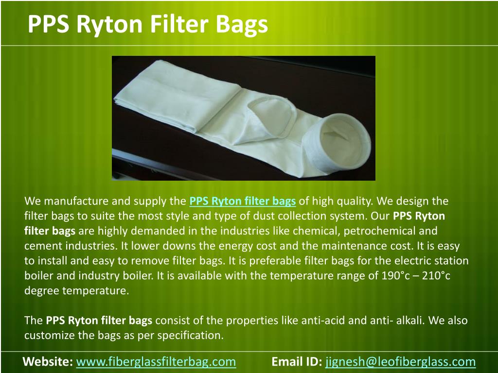 PPT - Fiberglass Filter Bags | Dust Collector Bags PowerPoint ...