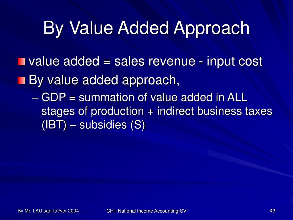 PPT - CH1-National Income Accounting PowerPoint Presentation, free ...