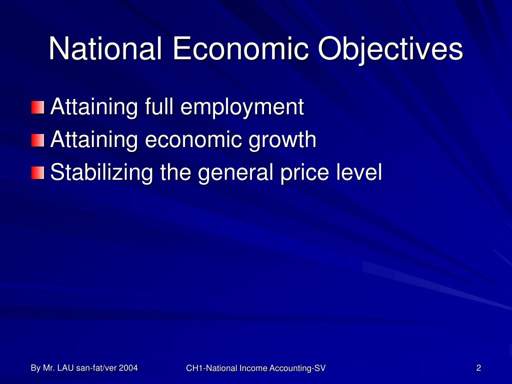 PPT - CH1-National Income Accounting PowerPoint Presentation, free ...