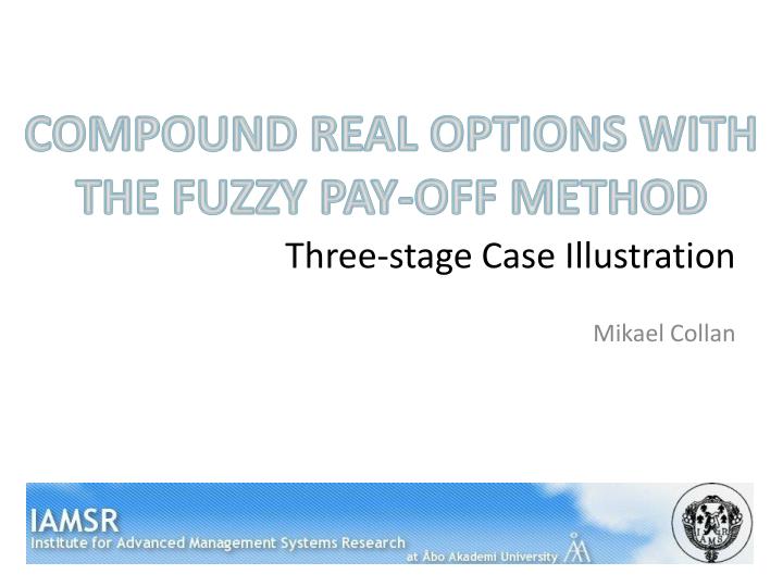 PPT - Three-stage Case Illustration PowerPoint Presentation, free ...