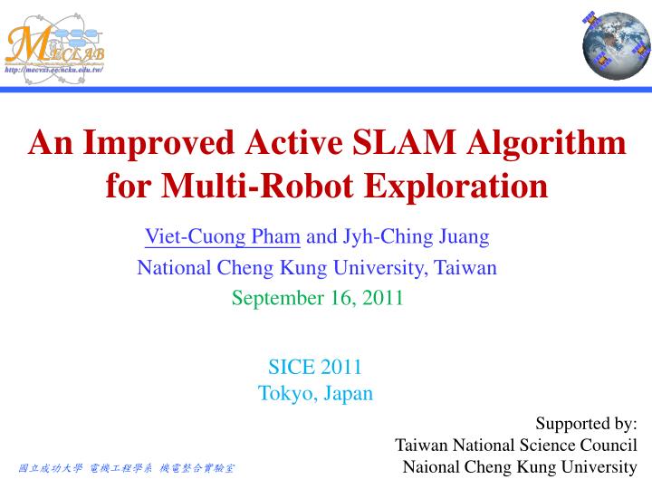 PPT - An Improved Active SLAM Algorithm for Multi-Robot Exploration PowerPoint Presentation - ID ...