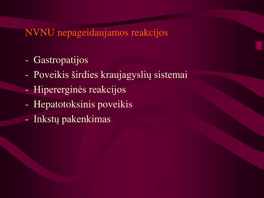 PPT - Nesteroidiniai vaistai nuo uždegimo ir analgetikai PowerPoint ...