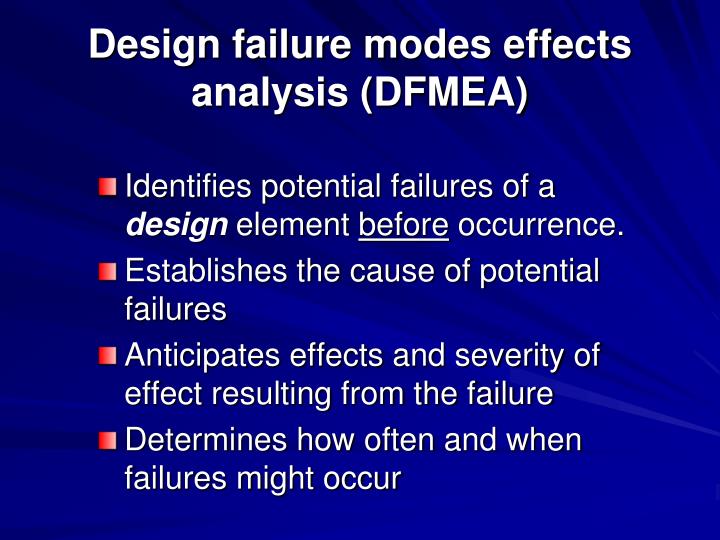 PPT - Failure Modes and Effects Analysis (FMEA) R. Larson PowerPoint ...