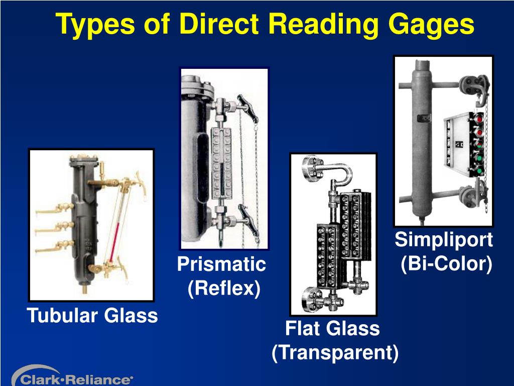 PPT - Clark-Reliance Simpliport Bicolor Water Gage Glass with 180 º ...