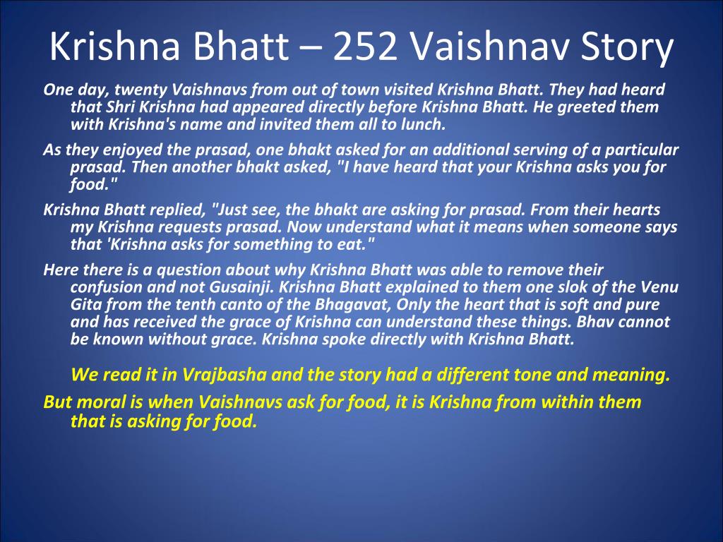 PPT - TAVASMI Kurma Avtaar, Four Stages of Vaishnav, Yamunastak ...