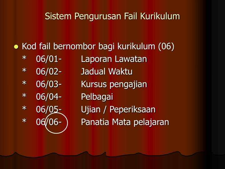 PPT - PENGURUSAN FAIL PANITIA PowerPoint Presentation - ID:3365362