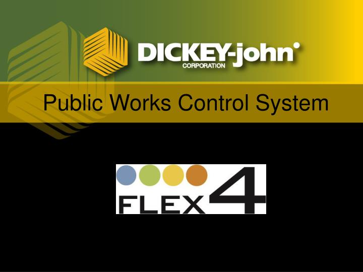 PPT - Public Works Control System PowerPoint Presentation, free ...