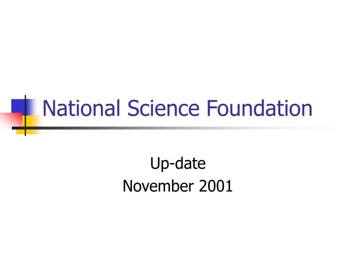 PPT - National Science Foundation PowerPoint Presentation, free ...