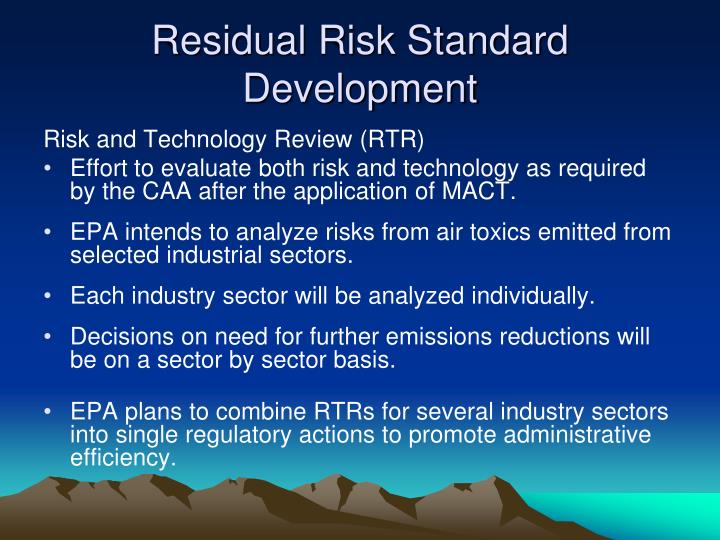 Residual risk - Dernuts