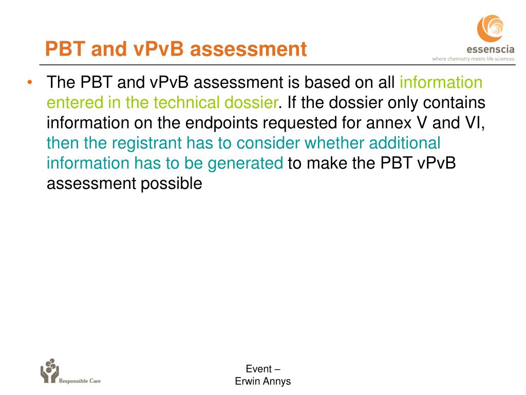 PPT - REACH: Chemical Safety Report (RIP 3.2) WERCS 2007 US User group ...