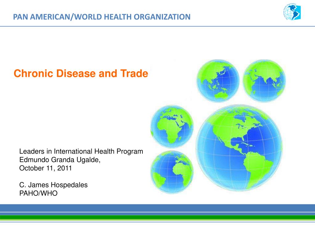 PPT - PAN AMERICAN/WORLD HEALTH ORGANIZATION PowerPoint Presentation ...