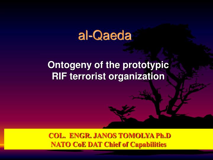 PPT - al-Qaeda PowerPoint Presentation, free download - ID:3366922