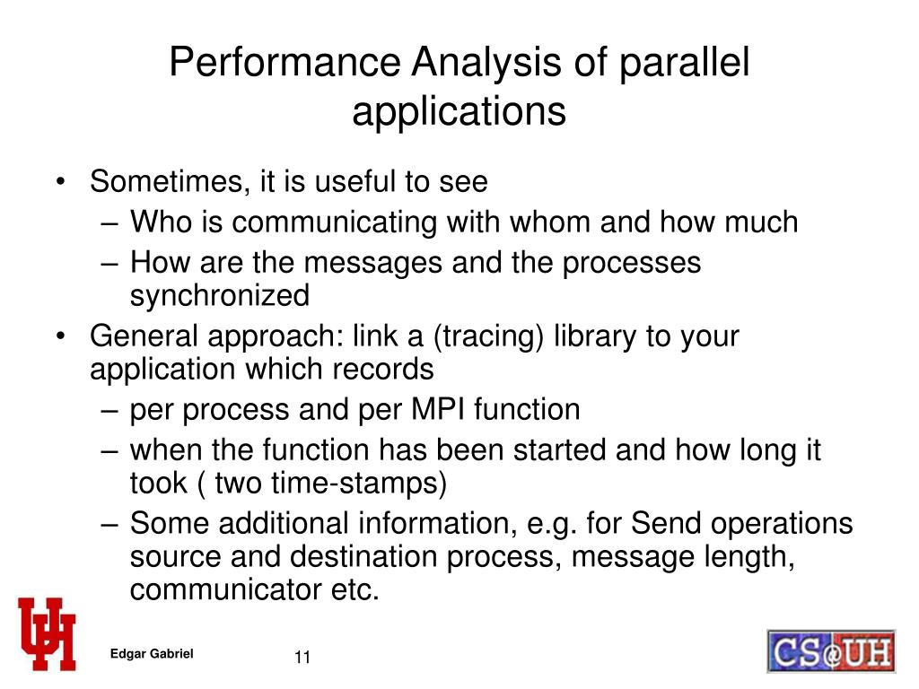 Ppt Debugging And Performance Analysis Of Parallel Mpi Applications Powerpoint Presentation