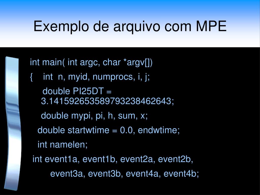 PPT - MPE e ferramentas para depuração PowerPoint Presentation, free ...