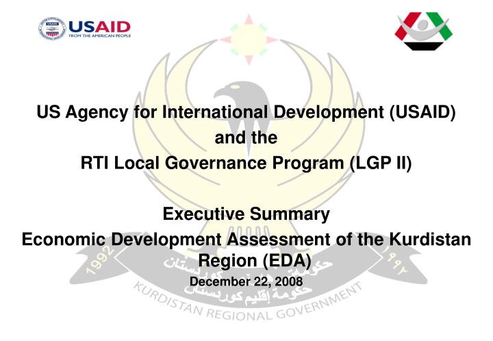 PPT - US Agency for International Development (USAID) and the RTI Local ...
