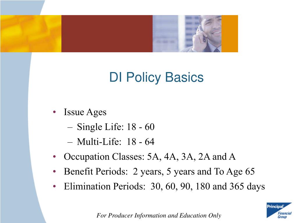 PPT - Principal Life Insurance Company Individual Disability Insurance ...