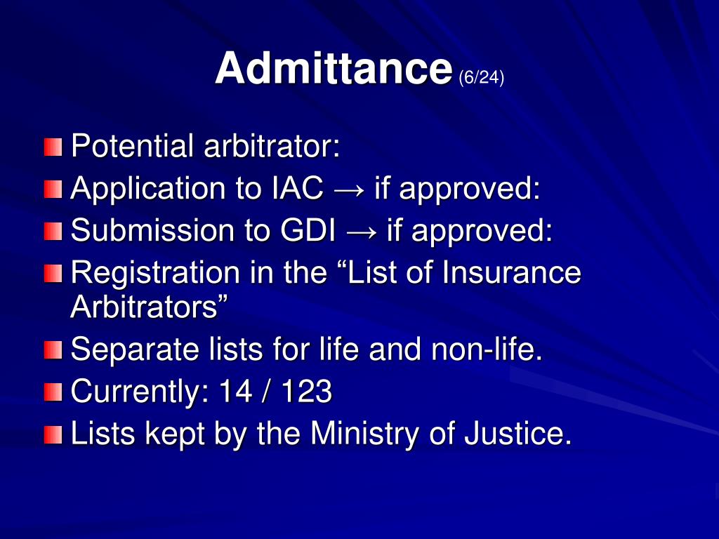 PPT - Consumer Protection Through Insurance Arbitration: The Turkish ...