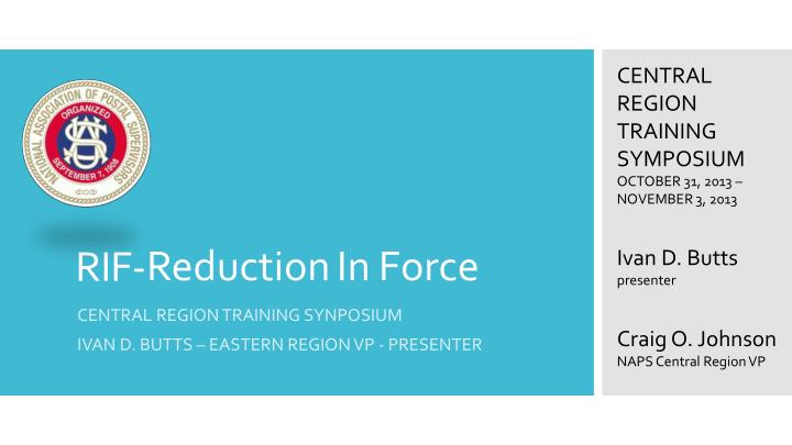 PPT - RIF- PowerPoint Presentation, free download - ID:3368597