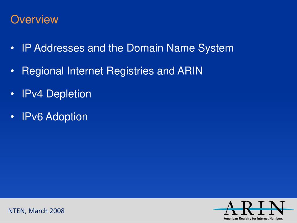 PPT - Embracing the Future: Why IPv6 is Essential for Your Organization ...
