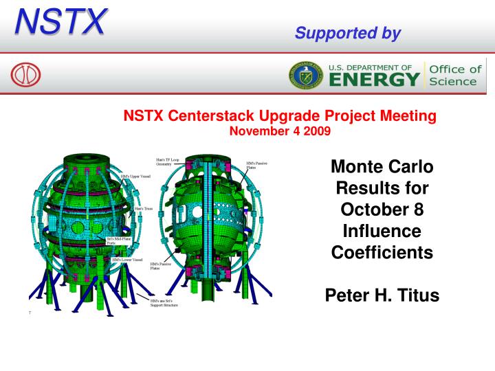 PPT - NSTX PowerPoint Presentation, free download - ID:3368881