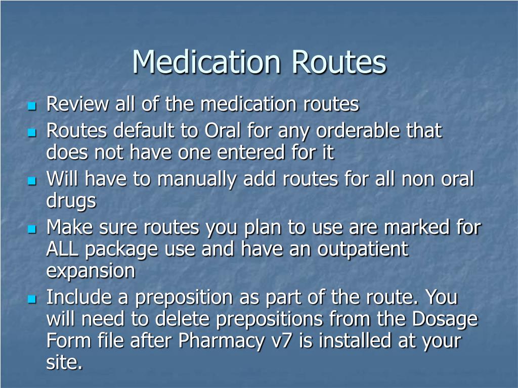PPT - Preparing for Outpatient Pharmacy v7.0 & Inpatient v5.0 ...