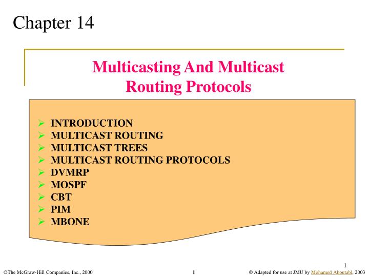 Ppt Multicasting And Multicast Routing Protocols Powerpoint Presentation Id3369130