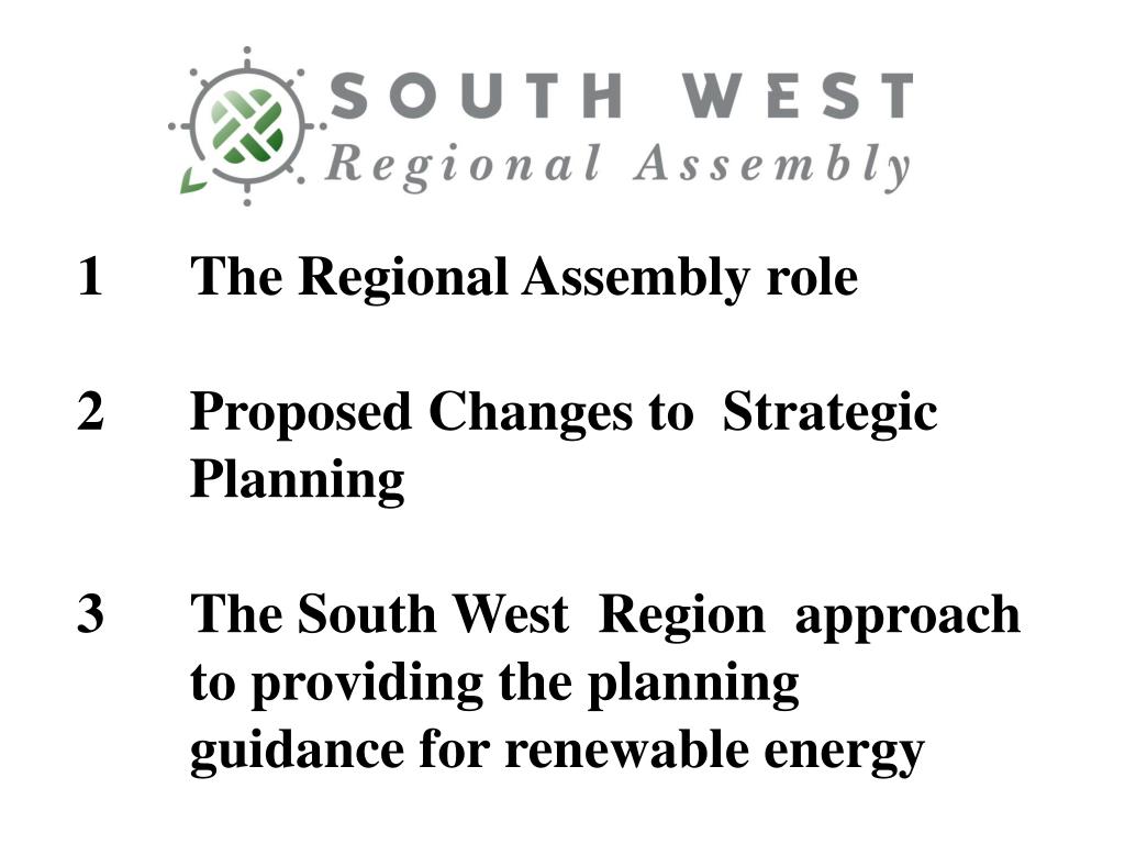 PPT - Peter Brown Director of Policy Renewable Energy : Regional and ...