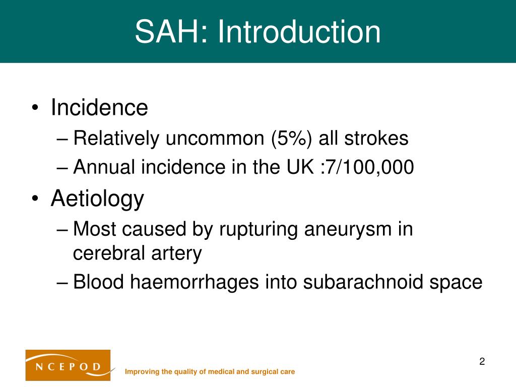 Ppt Subarachnoid Haemorrhage Powerpoint Presentation Free Download