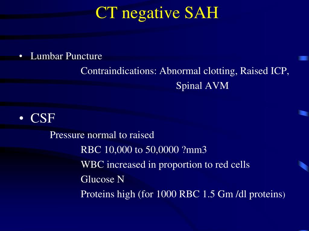 PPT - Subarachnoid Haemorrhage When to screen? Whom to treat ...