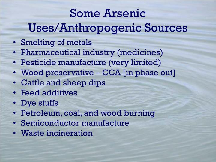 PPT - Arsenic in the Environment: Health Effects and Risk Assessment ...