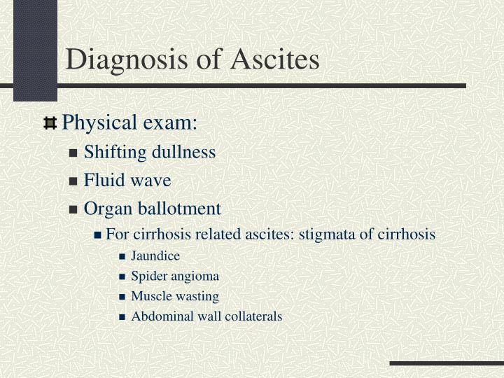 PPT - ASCITES & PERITONITIS PowerPoint Presentation - ID:3369749