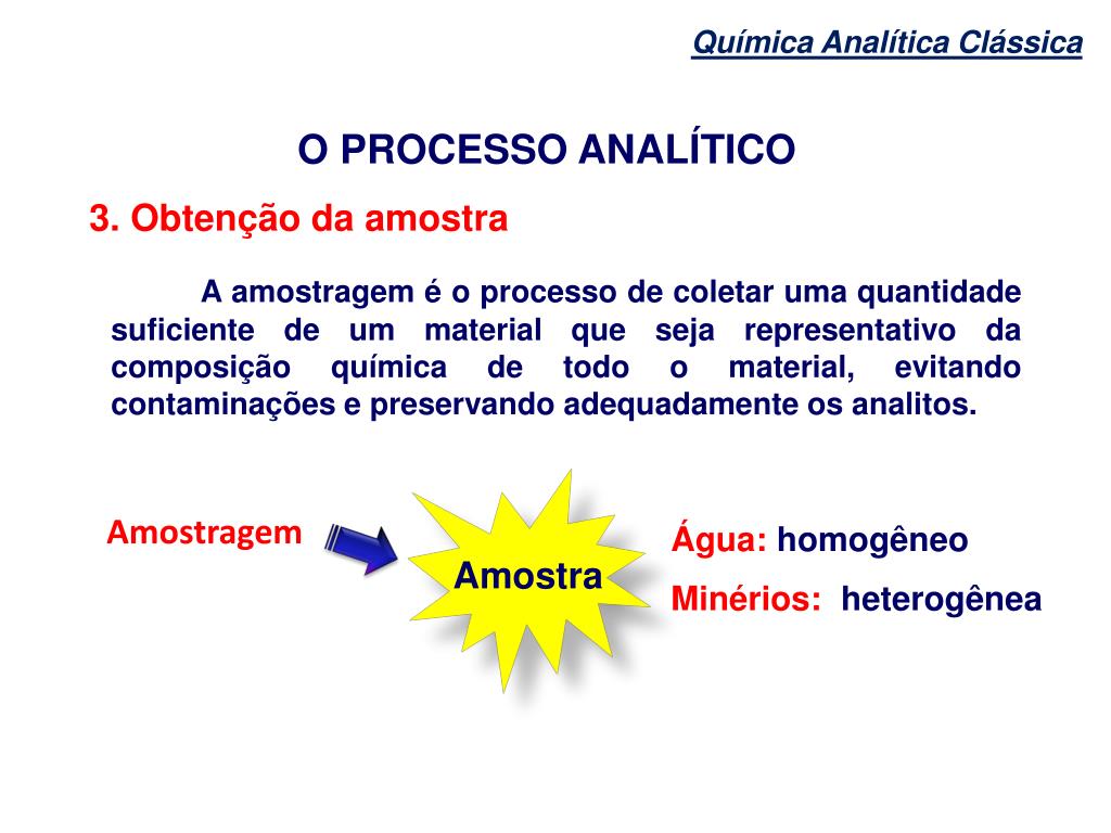 PPT - QUÍMICA ANALÍTICA CLÁSSICA PowerPoint Presentation, free download ...