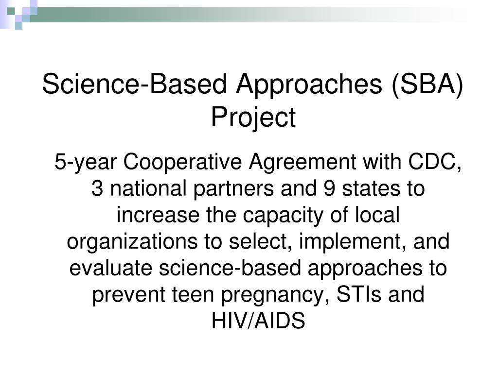 PPT - Science-Based Approaches to Teen Pregnancy Prevention PowerPoint ...