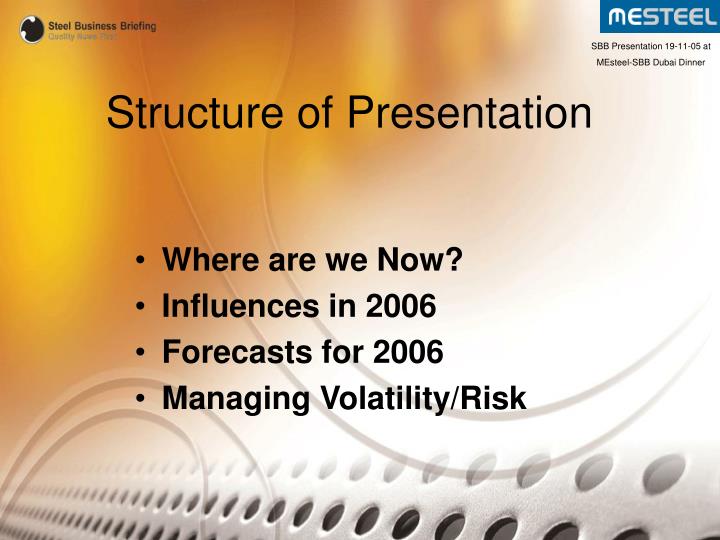 PPT - Structure of Presentation PowerPoint Presentation, free download ...