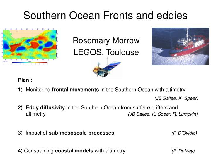 PPT - Southern Ocean Fronts and eddies PowerPoint Presentation, free ...