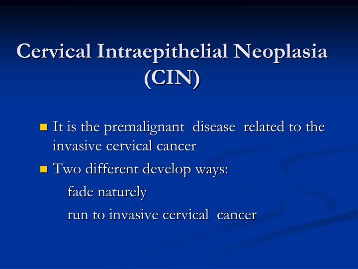PPT - CIN & Cervical Cancer PowerPoint Presentation - ID:3370360