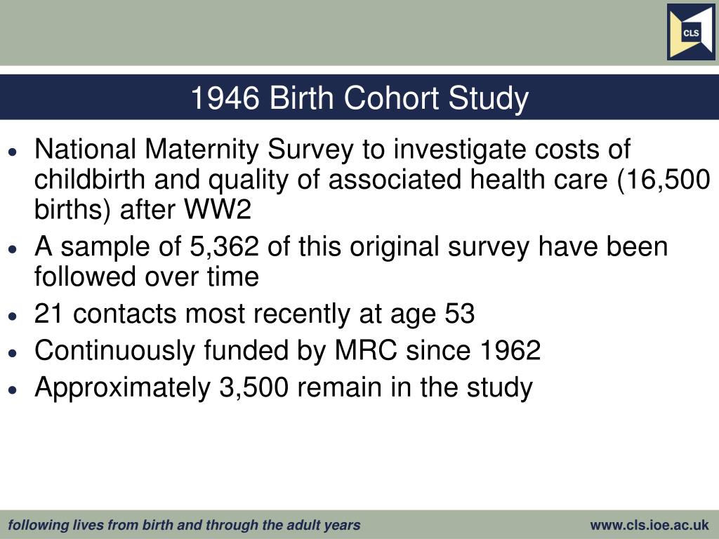 PPT - Longitudinal Research on Education using the British Cohort ...