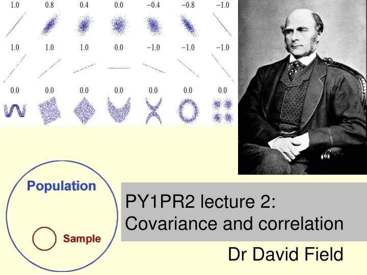 Ppt Py1pr2 Lecture 2 Covariance And Correlation Powerpoint