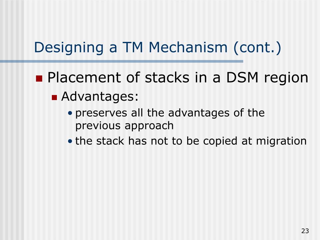 PPT - Optimizing Sharing Patterns and Locality via Thread Migration ...