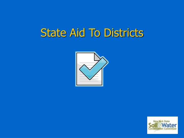 PPT - State Aid To Districts PowerPoint Presentation, free download ...